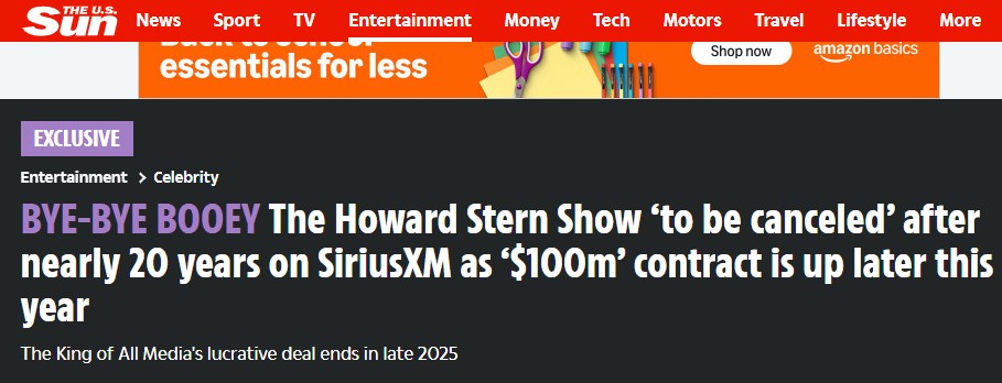 What’s Next for Howard Stern? Now He Is Set to Speak About His Fate ...